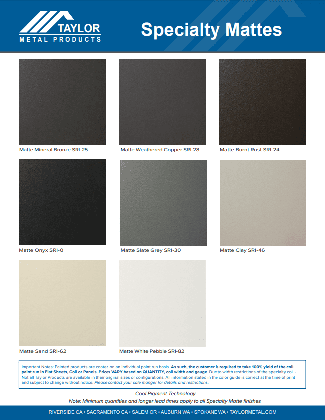 Tuff Rib | Taylor Metal